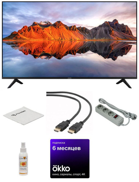 Характеристики Xiaomi Телевизор 50", черный подробное описание товара ...