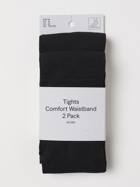 Комплект колготок H&M, 40 ден, 2 шт - купить с доставкой по выгодным ценам в интернет-магазине ...