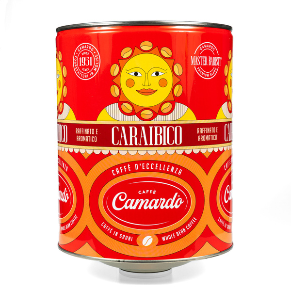 Кофе в зёрнах Camardo Premium CARAIBICO 3000g, 100% арабика, средняя ...