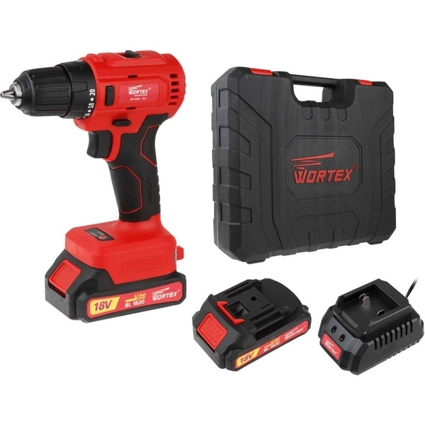 Аккумуляторная дрель-шуруповерт WORTEX BD 2025-1 DLi BD20251DLi1029 купить на OZON по низкой ...
