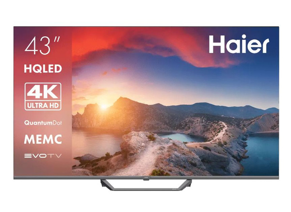 Haier Телевизор 43 Smart TV S2 Pro 43", черный купить на OZON по низкой цене (1755562796)
