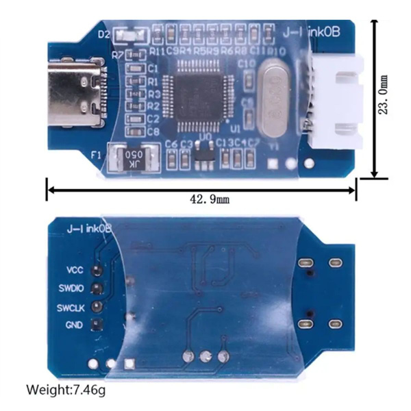 Совместимо с Ob Arm Simulation Debugger Swd Programmer Stm32 Загрузить Jlink Generation V8 