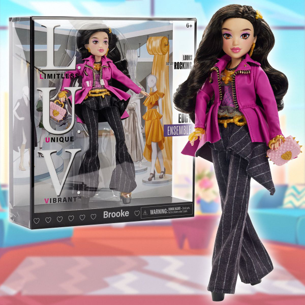 Модная кукла, шарнирная, L.U.V. Dolls Premium Fashion "Brooke" купить ...