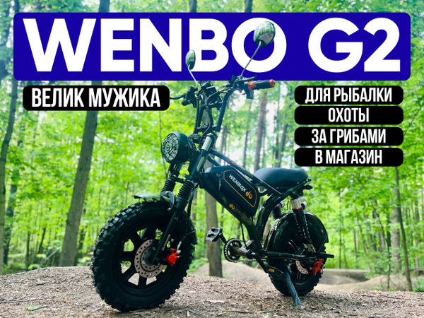 Электровелосипед Wenbo G2 - купить с доставкой по выгодным ценам в интернет-магазине OZON ...