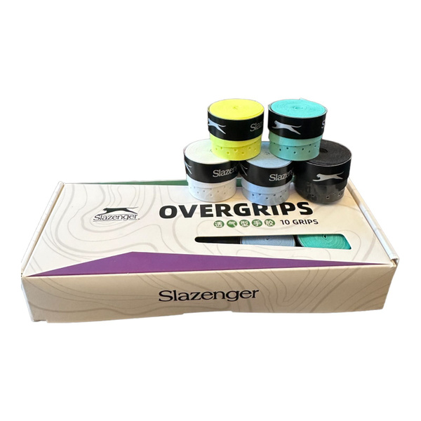 Намотка верхняя SLAZENGER Perforated липкая 10P MIX купить на OZON по ...