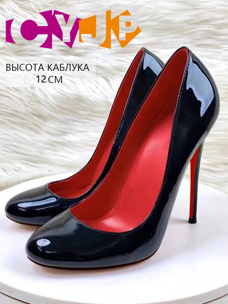 Туфли Женский Cyjp Синтетическая кожа размер 36 Шпилька F лодочки Без застёжки Высокая модель