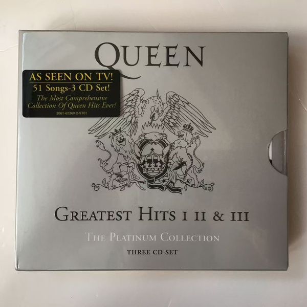Cd Коллекция Queen 3cd Queen Greatest Hits Cds купить по низким ценам в интернет магазине