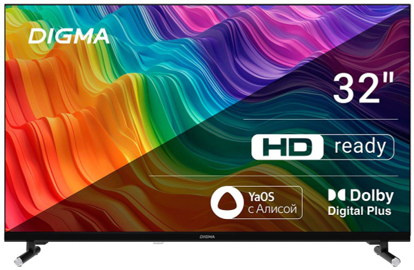 Купить телевизор Digma 32 DM-LED32SBB32 32" - купить с доставкой по ...