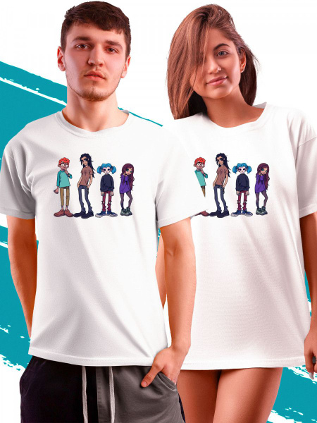 Футболка PhilShop-G, размер 58, цвет белый, 100 % хлопок - купить по выгодной цене в интернет ...