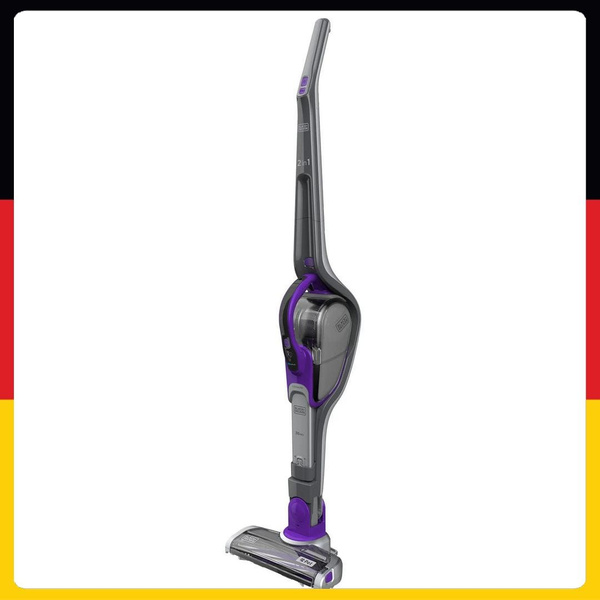 Вертикальный пылесос Black & Decker серый;фиолетовый;серебристый ...