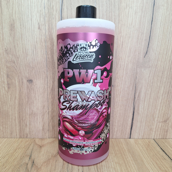 Характеристики Низкощелочной шампунь Leraton PW1 для предварительной мойки 1л подробное описание ...