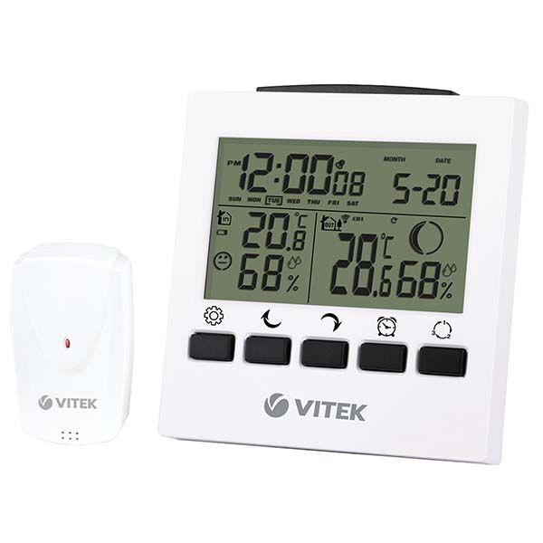 Метеостанция VITEK VT-6413 купить на OZON по низкой цене (1720394688)