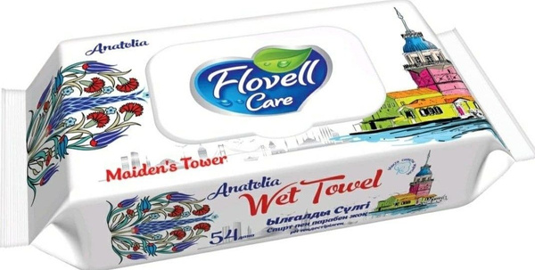 Flovell Care Влажные салфетки купить на OZON по низкой цене (1724612861)