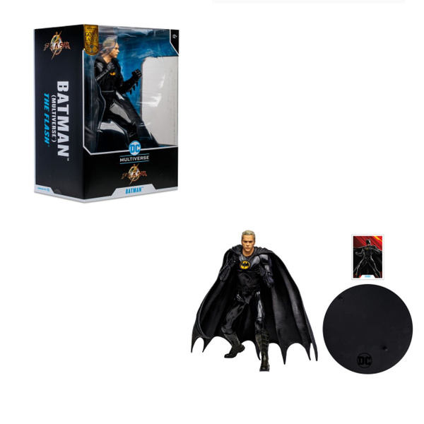 игрушки mcfarlane Batman Multiverse Unmasked (The Flash Movie) Gold Label 12" PVC Statue ...