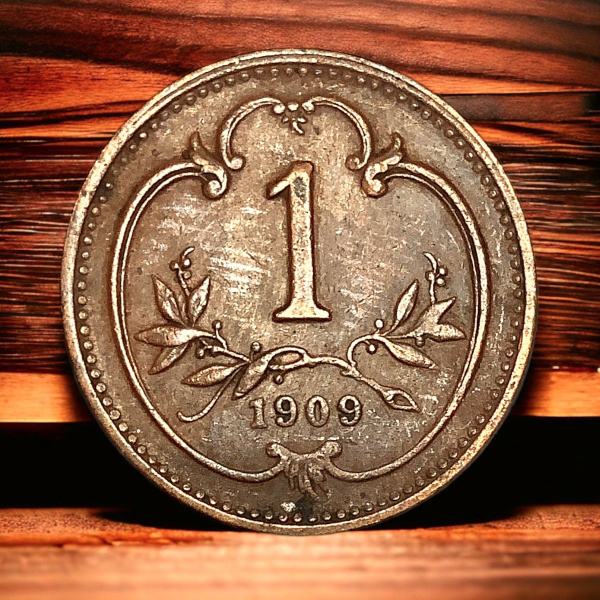 Монета Австрия 1 геллер 1909 года. Орел купить на OZON по низкой цене (1728352207)