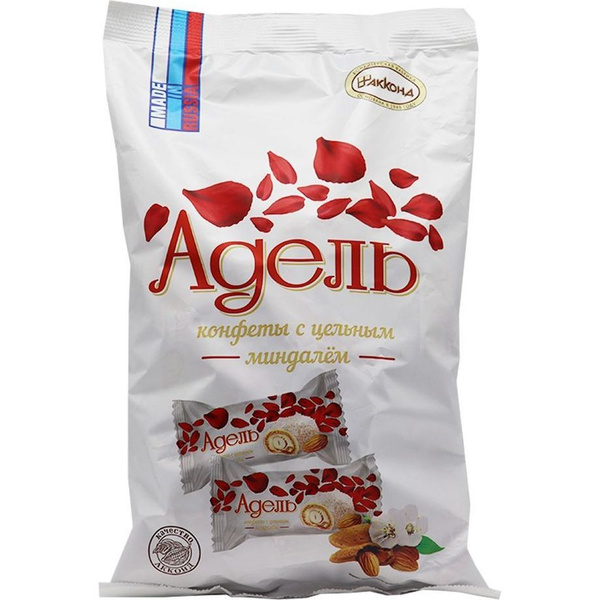 Конфеты вафельные Акконд Адель с цельным миндалем 500 г купить на OZON ...