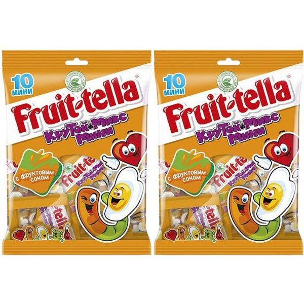 Мармелад Fruittella Крутой Микс мини жевательный 10 шт х 20 г, набор: 2 штуки купить на OZON по ...
