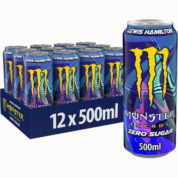 Monster Energy Lewis Hamilton Zero / Ирландия 12 шт. х 500 мл. купить ...
