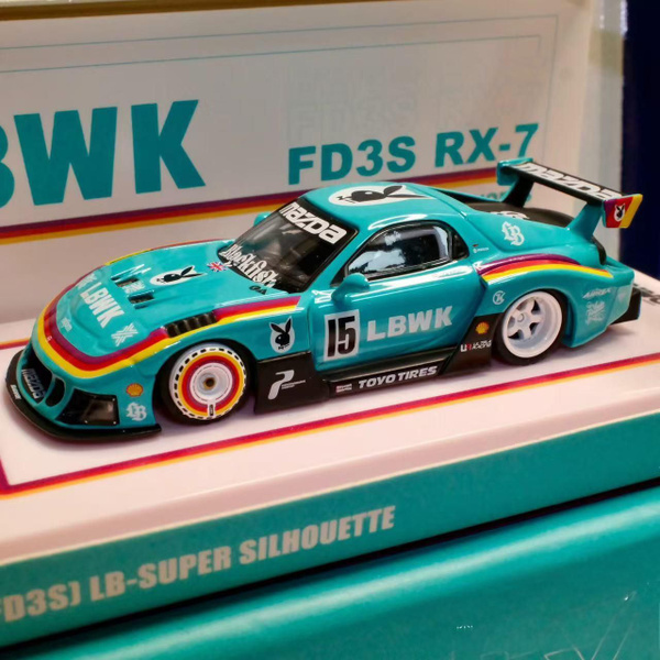 Машинка INNO 1/64 Mazda LBWK RX7 (FD3S) LB super Silhouette Beijing ...