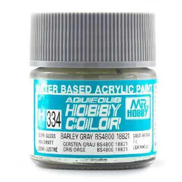 краска водоразбавляемая художественная т.м. MR.HOBBY 10мл BARLEY GRAY ...