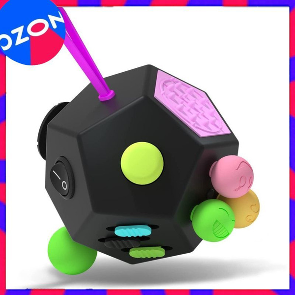 Игрушка-антистресс Fidget Cube Додекаэдр 12 сторон для снятия стресса и беспокойства купить на ...