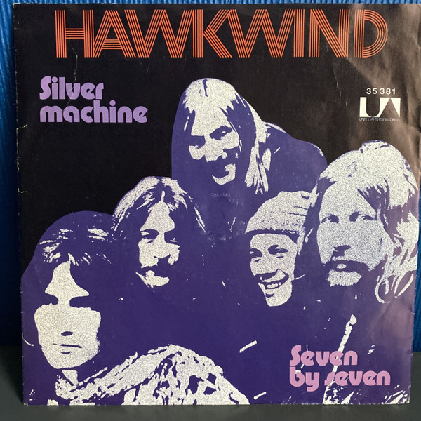 Hawkwind. Silver Machine/Seven By Seven (EX+) 1972 Сингл Винил купить ...