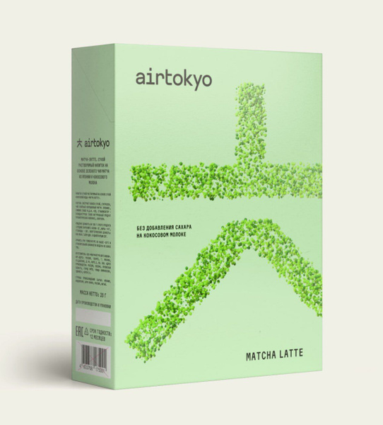 Зеленый чай матча-латте порошковый AirTokyo в стиках, (7 стиков * 20 грамм) купить на OZON по ...