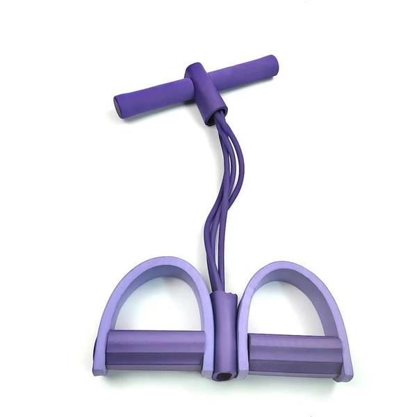 Тренажер для фитнеса эспандер с ручками и упорами для ног H купить C доставкой на Ozon по низкой