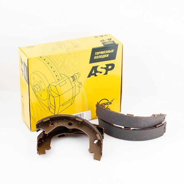 Колодки ручного тормоза 2WD ASP K340110 Kia Ceed -12 Sportage 05-10 ...