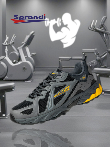 Кроссовки Мужской Sprandi Экозамша Треккинг, размер 44 Лето Шнурки Китай Шнуровка купить c ...