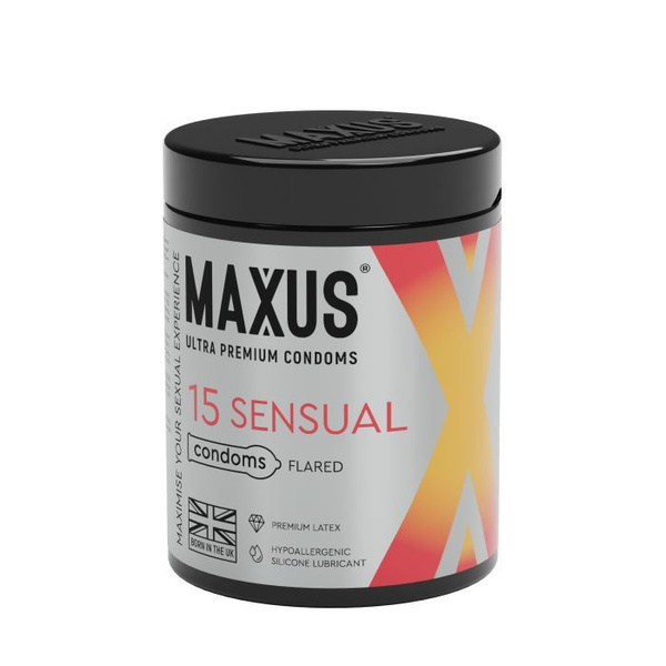 Анатомические презервативы MAXUS Sensual - 15 шт. купить на OZON по низкой цене (2241831484)