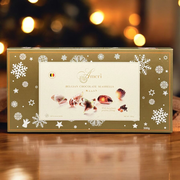 Шоколадные конфеты с начинкой пралине, Ameri 500 гр. Бельгия купить на OZON по низкой цене ...