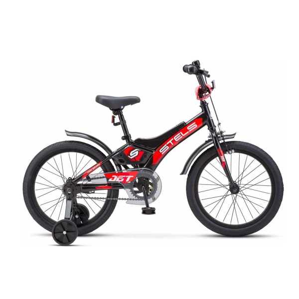 Велосипед детский двухколесный Stels 16" Jet Z010 черный купить на OZON по низкой цене (1770824146)