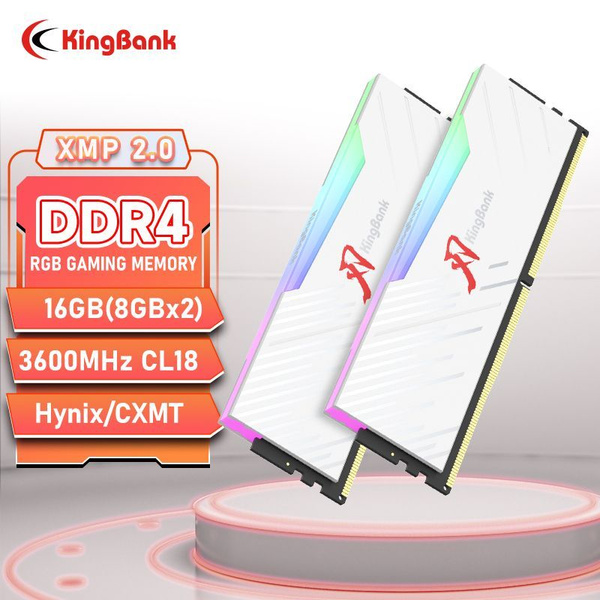 KingBank RGB EXPO XMP DDR4 3600 МГц 16ГБ(8Г*2) CL18 купить c доставкой на OZON по низкой цене ...