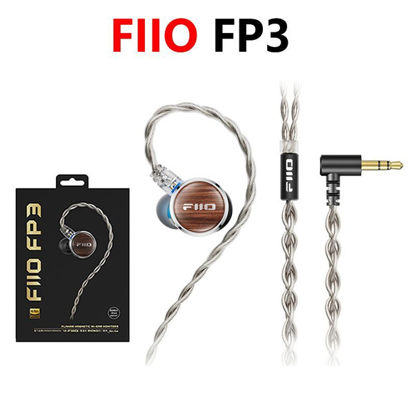 Наушники Внутриканальные Fiio FP3 Проводное 32 FIIO FP3 Black купить c доставкой на OZON по ...