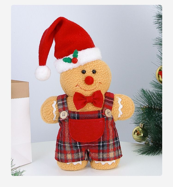 Плюшевые игрушки/Рождественские подарки/Санта-Клаус, куклы, Пряничные ...