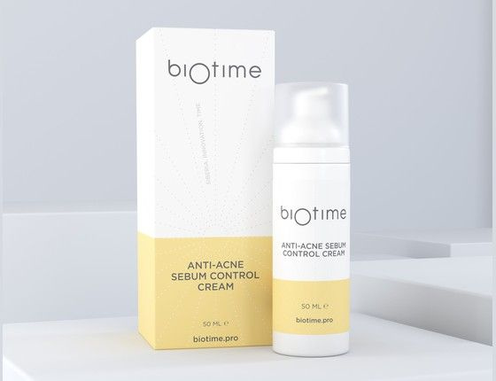 Себорегулирующий крем Анти-Акне (ANTI-ACNE SEBUM CONTROL CREAM) biOtime ...
