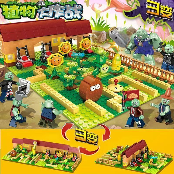 Конструктор Растения против Зомби Садовая война, Plants vs Zombies ...
