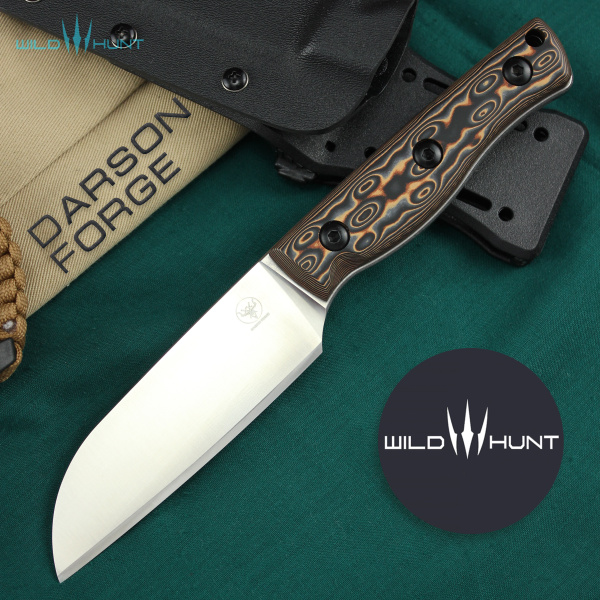 Туристический нож Darson Forge R-Series Wharncliffe с фиксированным ...