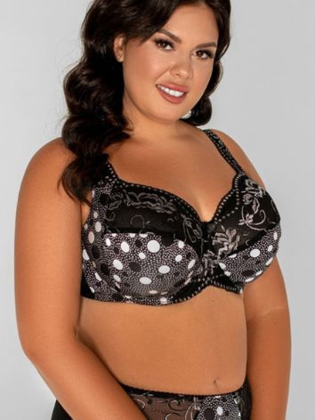 Бюстгальтер Женский Lady Lux мягкая чашка на каркасе, классическая чашка, размер 80E черный ...