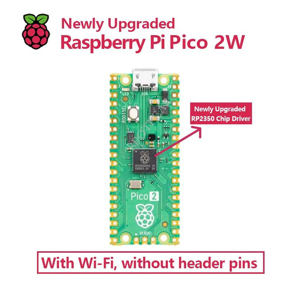 Raspberry Pi Pico 2 с микроконтроллером Raspberry Pi RP2350, Интерактивная игрушка купить на ...