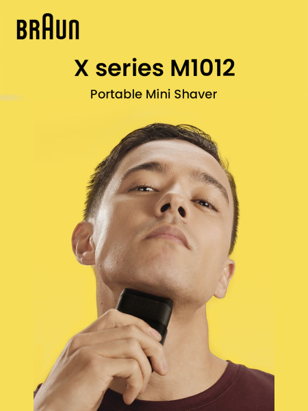 Braun Электробритва Мини-бритва X series M1012, черный купить на OZON ...