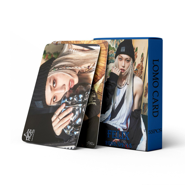 Набор карточек к-поп Стрей Кидс (Felix / Феликс) "HOP" 55 шт. купить на ...