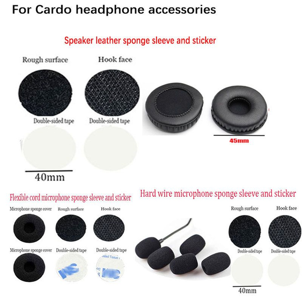 для Cardo PACKTALK BOLD PACKTALK Edge Freecom spirit Губка и 3 м ...