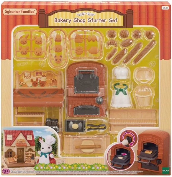 sylvanian families коллекционных кукол Bakery Shop Starter Set купить на OZON по низкой цене ...
