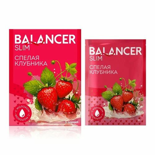 Похудение. Контроль веса.. Напиток balancer Slim/ Спелая клубника.5стиков купить на OZON по ...