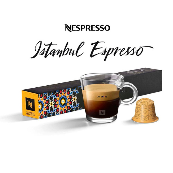 Кофе Nespresso ISTANBUL ESPRESSO в капсулах, 10 шт., для кофемашин ...
