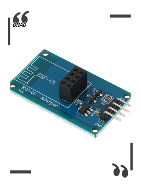 ONAO-ESP-01 Serial WiFi Wireless Adapter Module 3.3V 5V Esp01 Breakout ...