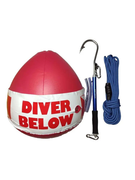 Сверхпрочный багор BLUE MARLIN FLY GAFF длиной 50 см с двумя ...