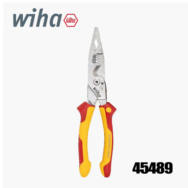 WIHA 45489 1000V VDE,зачистка проводов для изоляции,Плоскогубцы для ...